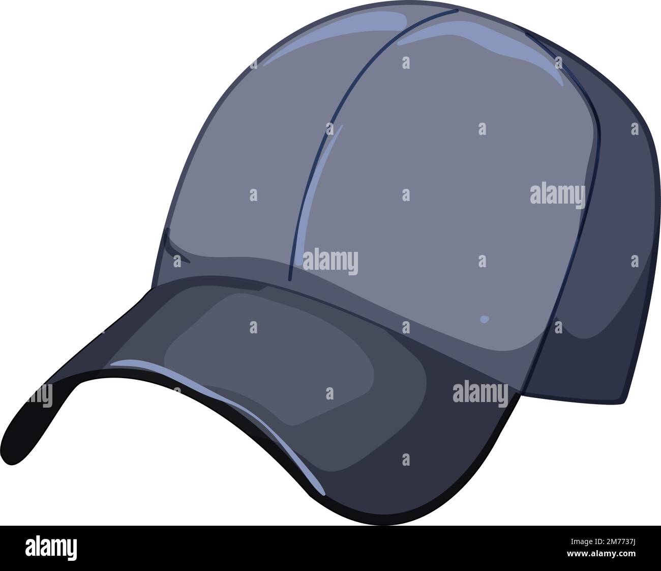 empty baseball cap cartoon vector illustration Stock Vector Image & Art ...