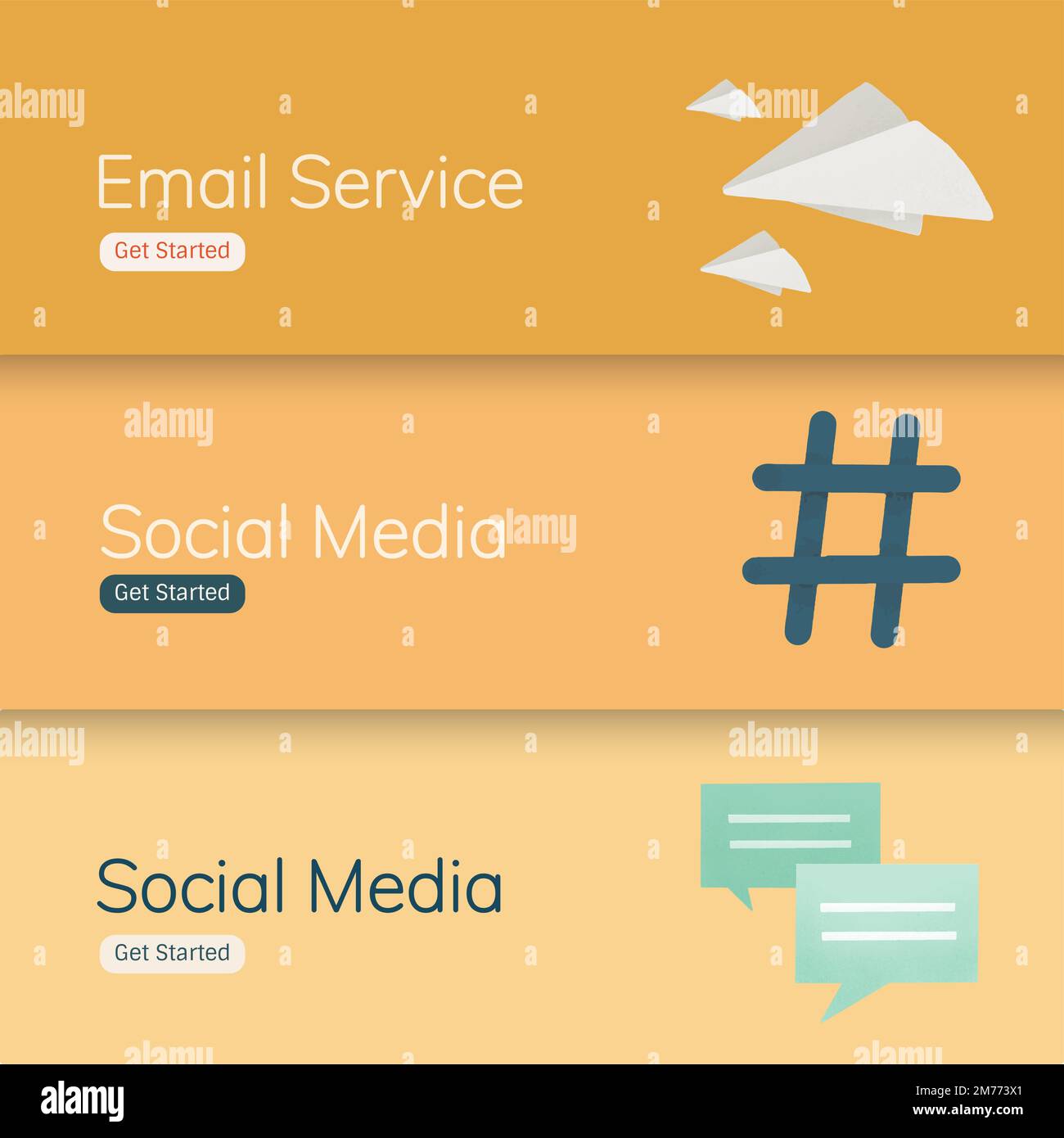 Social media application banner vectors Stock Vector Image & Art - Alamy Social media application banner vectors Stock Vector Image & Art - Alamy