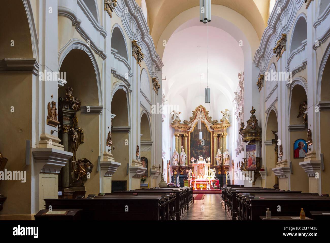 Opava (Troppau): Minorite Monastery with Church of the Holy Spirit ...