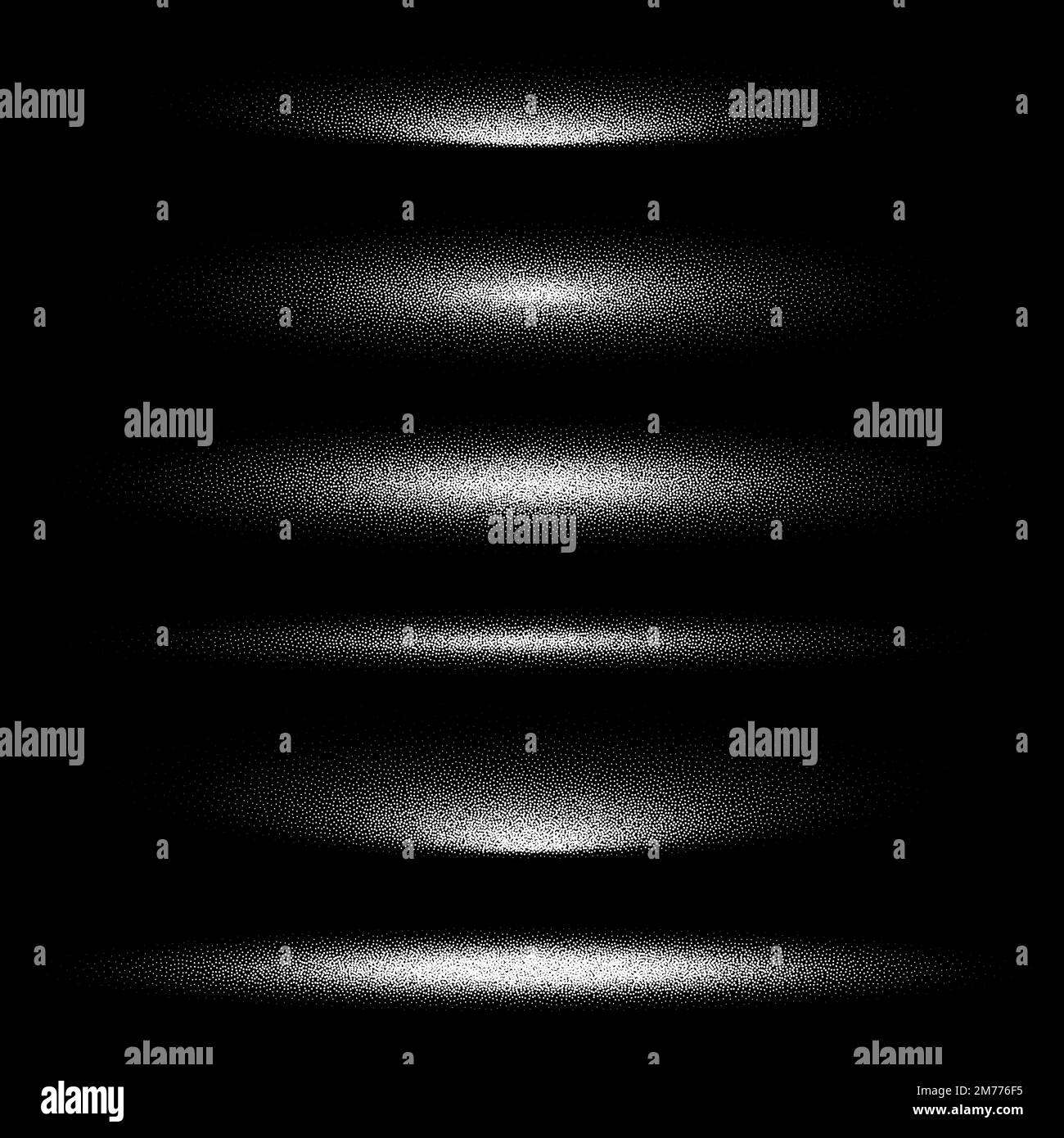 Stipple shadows set, dotted design elements. Fading gradient. Stippling ...