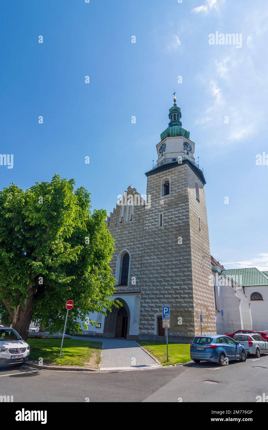Bruntal (Freudenthal): Church of the Assumption of the Virgin Mary in ...
