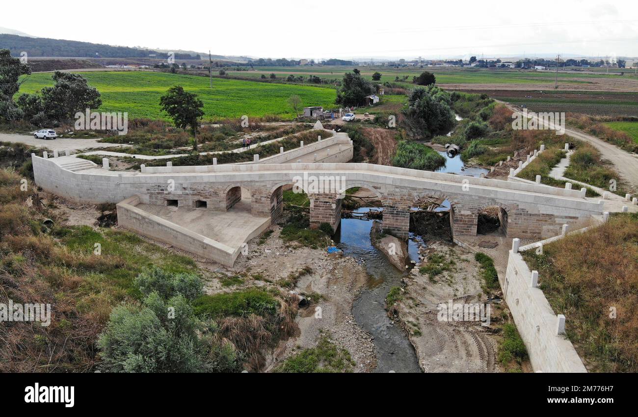 Located in Catalca, Turkey, Katirci Bridge was built in the 17th ...