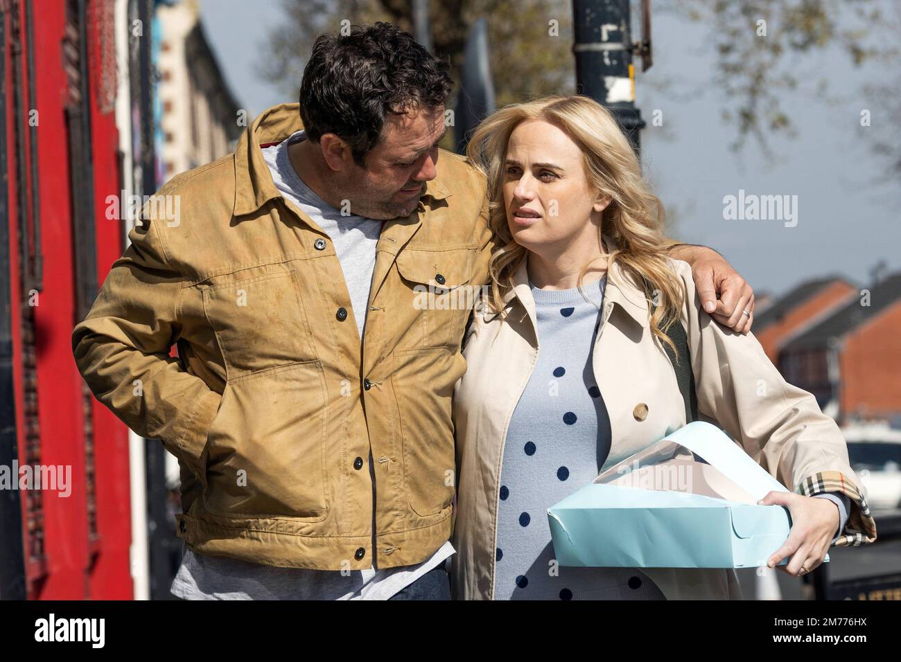 REBEL WILSON and CELYN JONES in THE ALMOND AND THE SEAHORSE (2022), directed by TOM STERN and ...