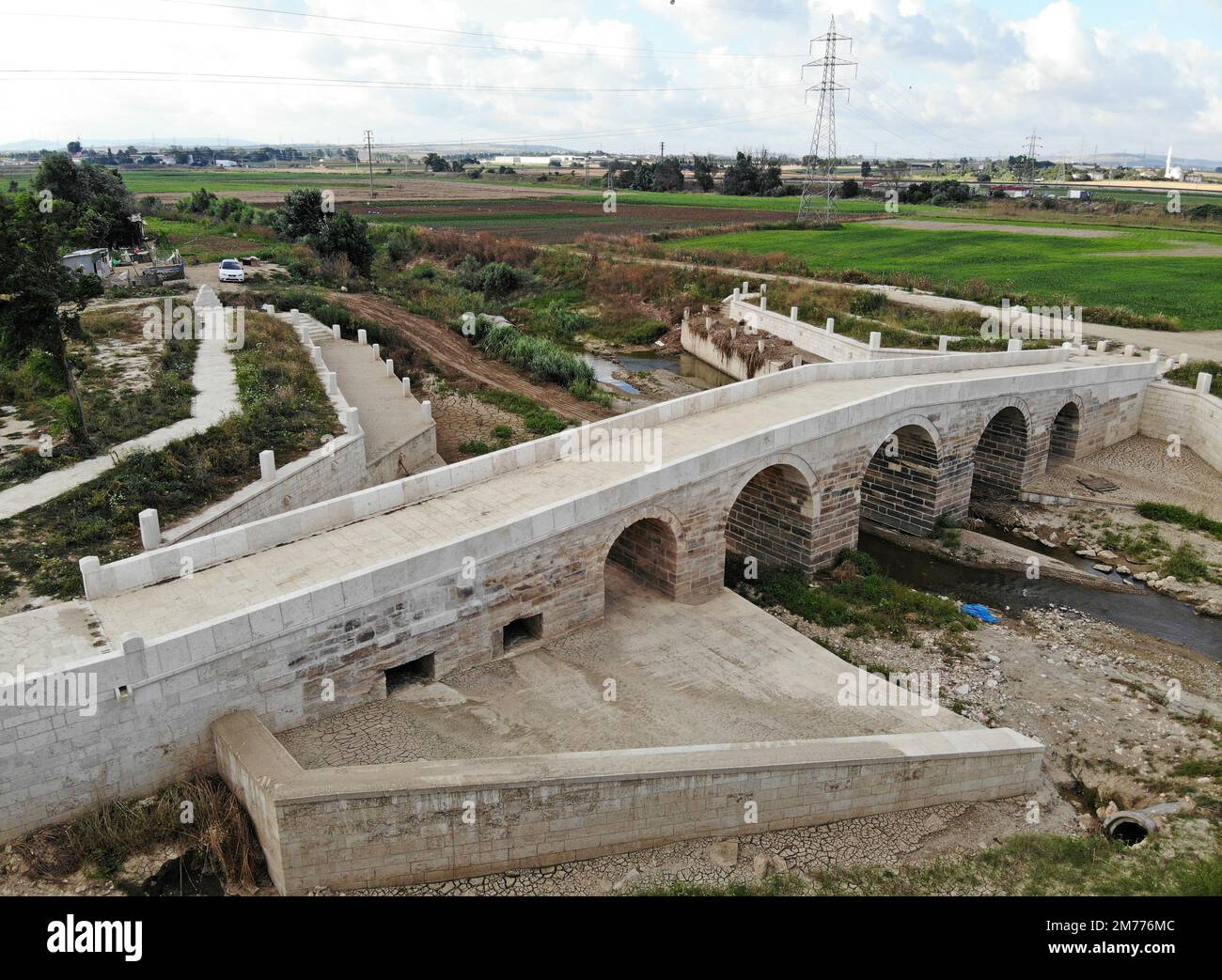 Located in Catalca, Turkey, Katirci Bridge was built in the 17th ...