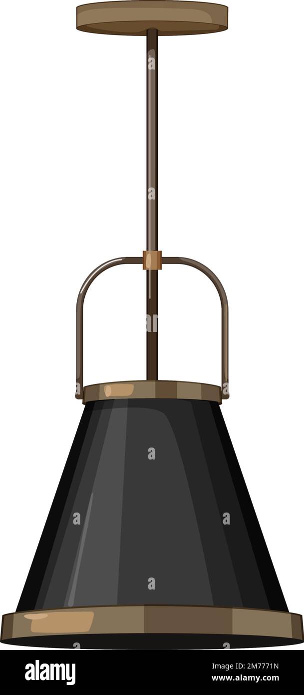 interior chandelier cartoon vector illustration Stock Vector Image ...