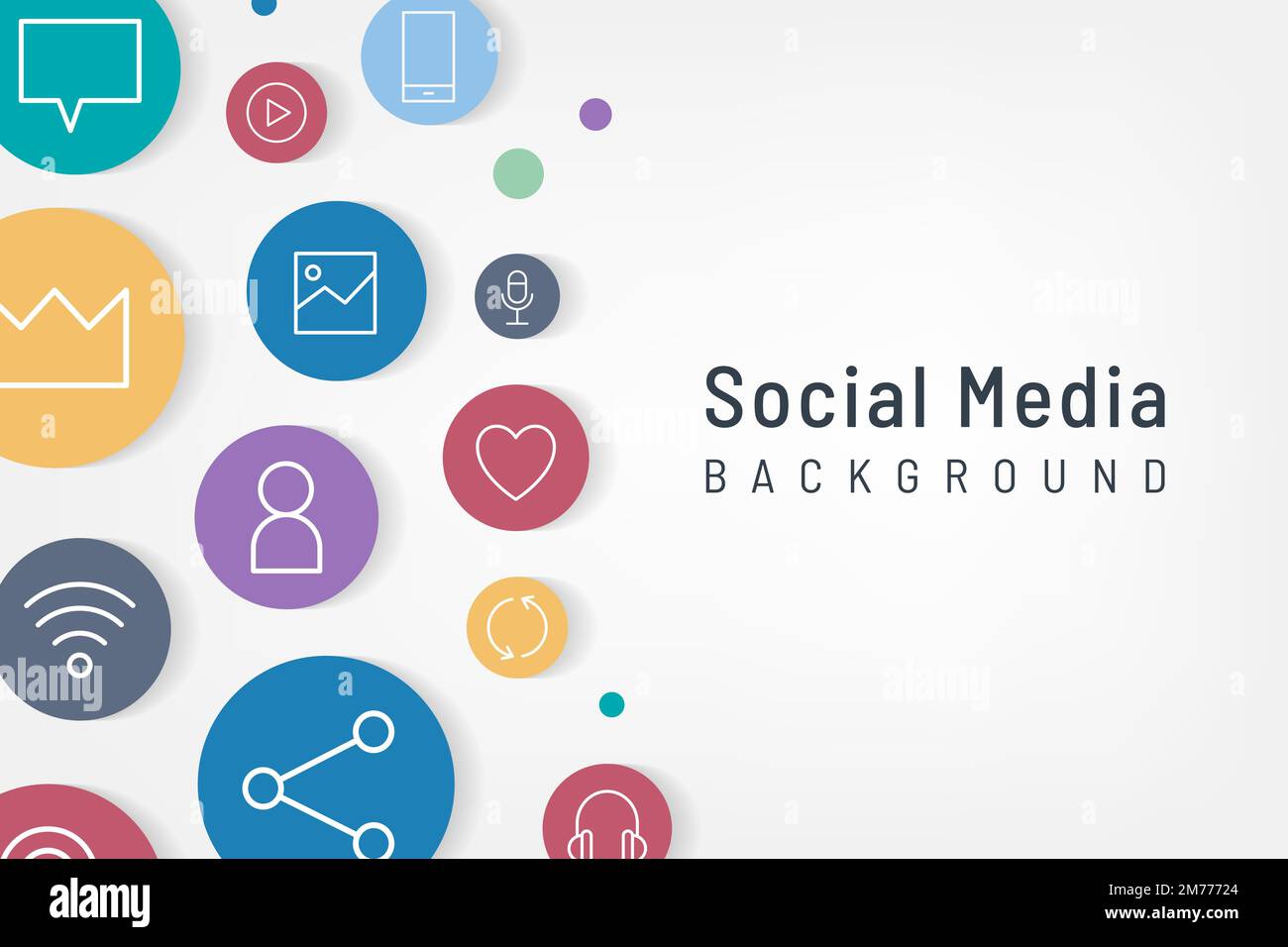 Colorful social media icons background vector Stock Vector Image & Art ... Colorful social media icons background vector Stock Vector Image & Art ...