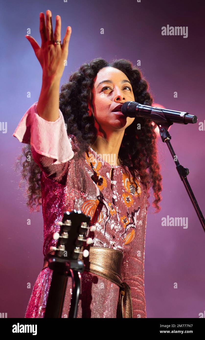 Corinne Bailey performs during The Awakening at Headingley Stadium in ...