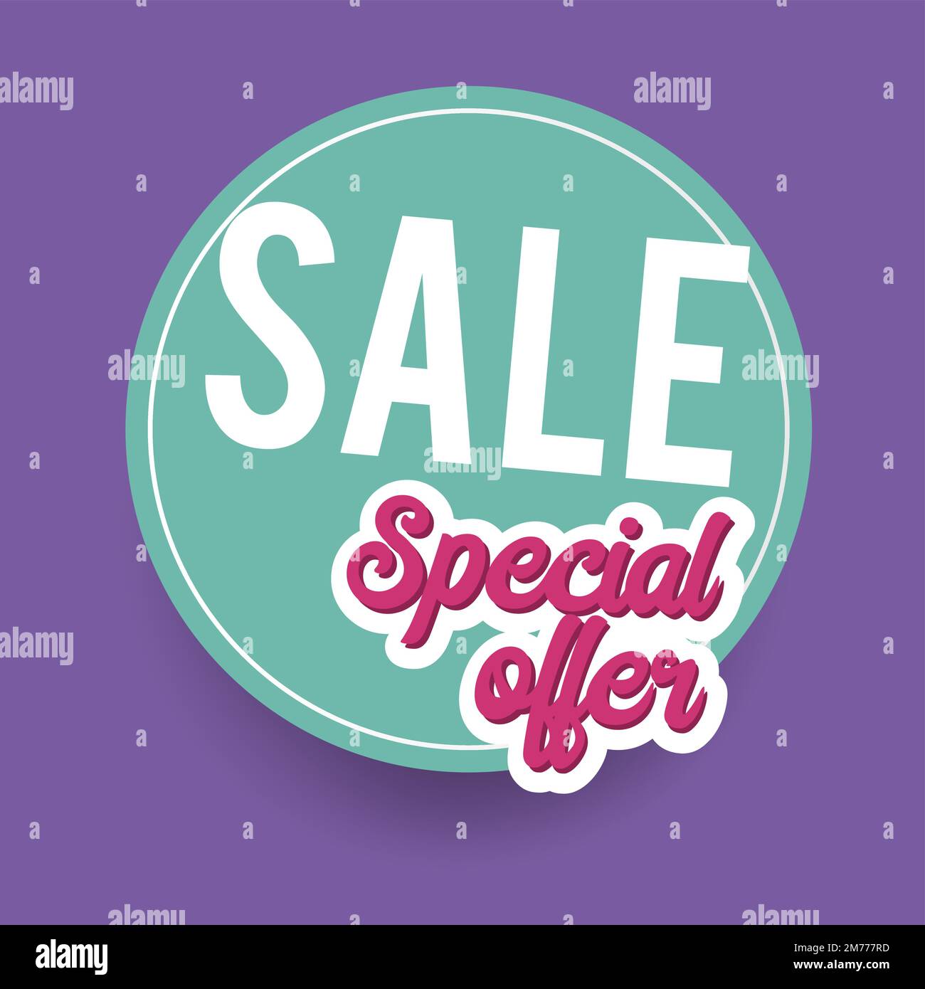 Colorful shop special offer sale promotion advertisement badges vector ...