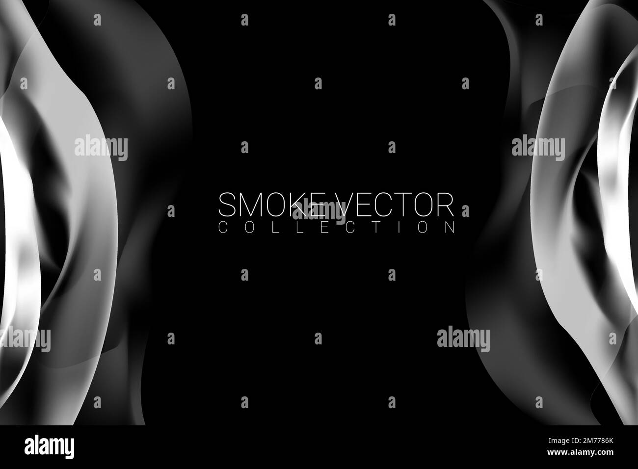 White smoke abstract background vector Stock Vector Image & Art - Alamy