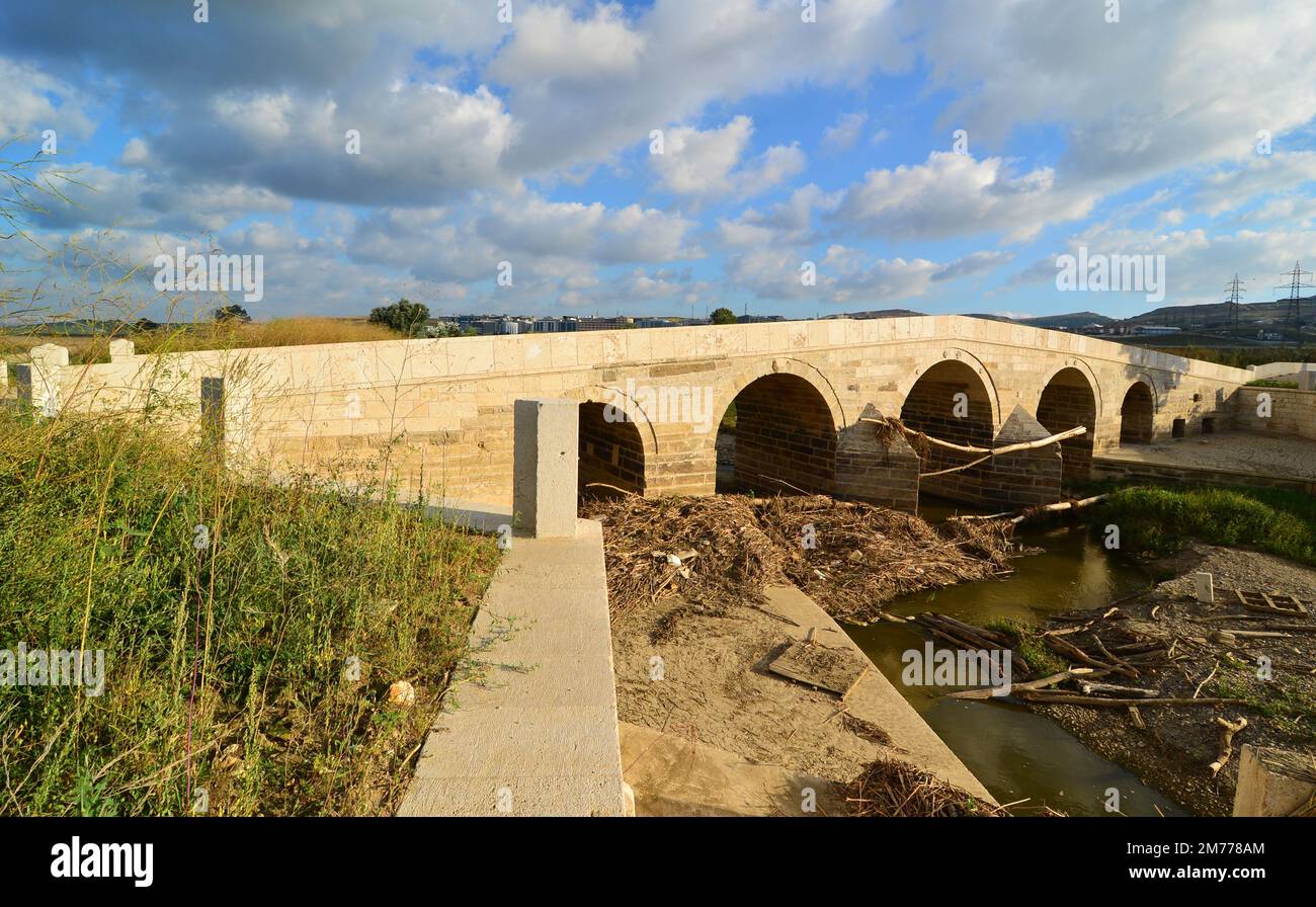 Located in Catalca, Turkey, Katirci Bridge was built in the 17th ...