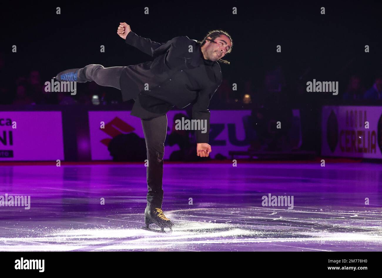 Philip Warren during the ice skating exhibition "Bol On Ice, world ...