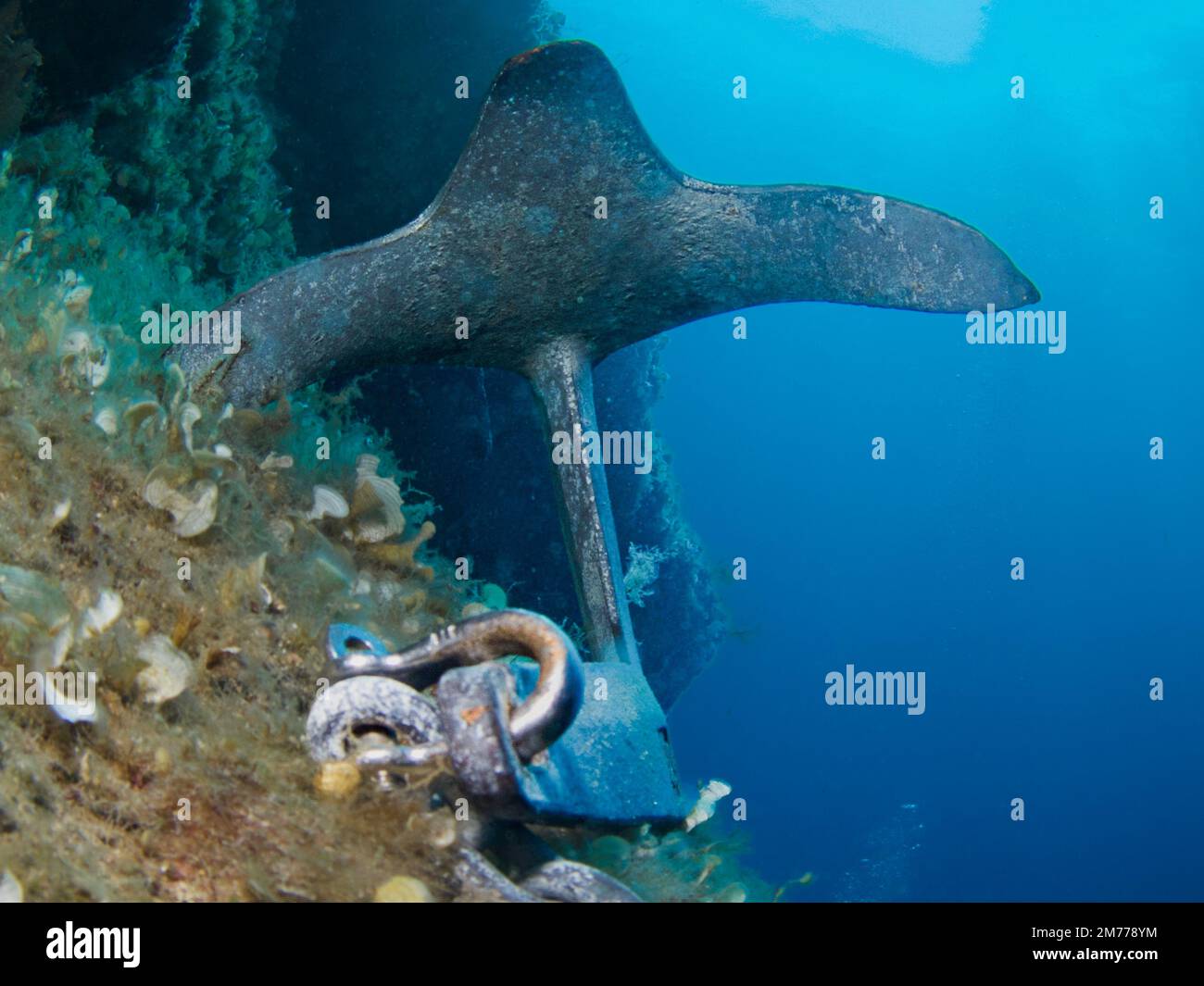 Anchor on the cliff hi-res stock photography and images - Alamy