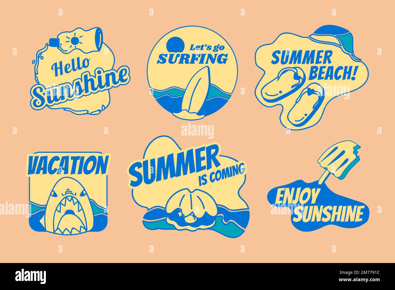 Shark lets Stock Vector Images - Alamy