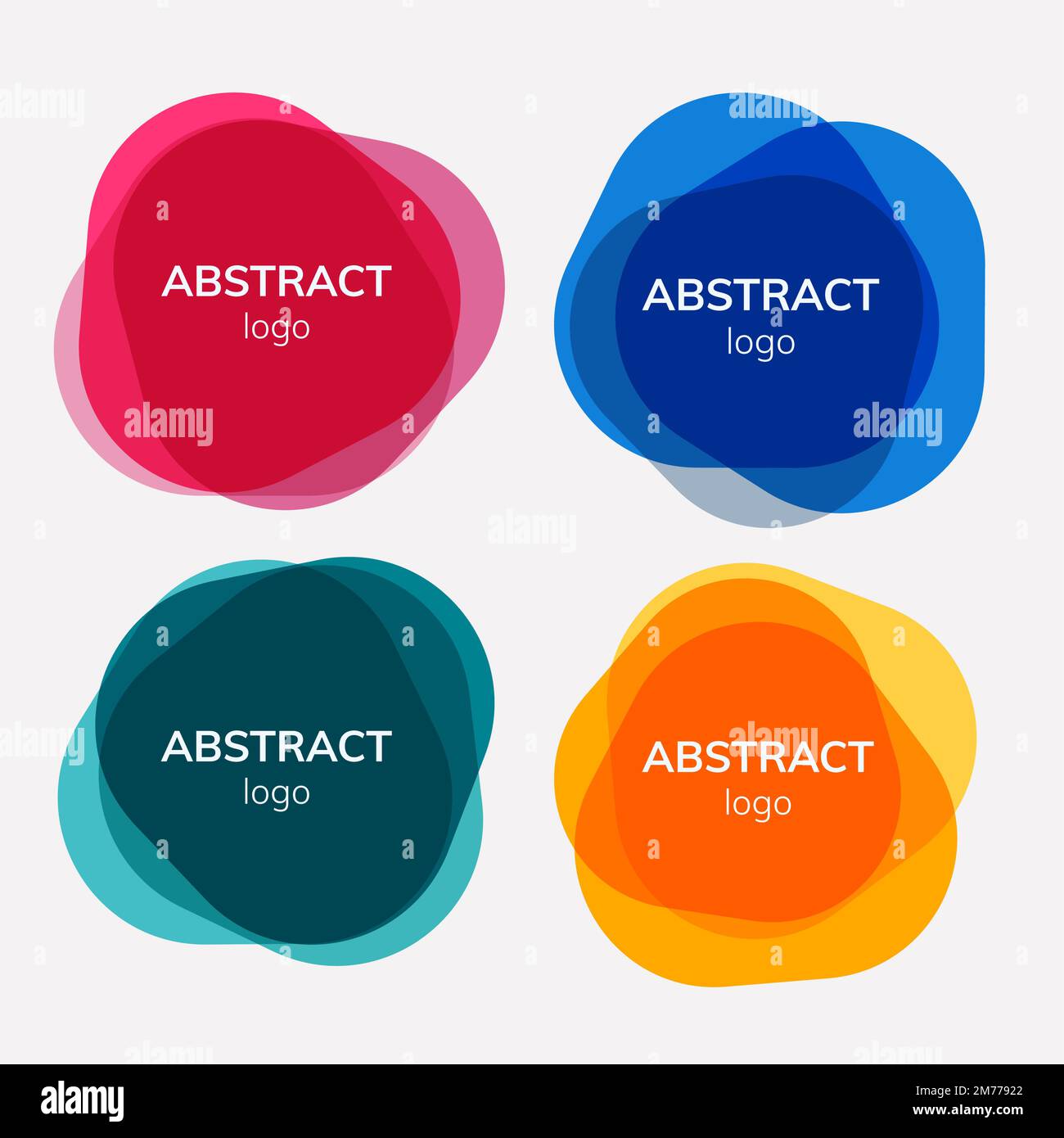 Set of abstract badge designs Stock Vector Image & Art - Alamy