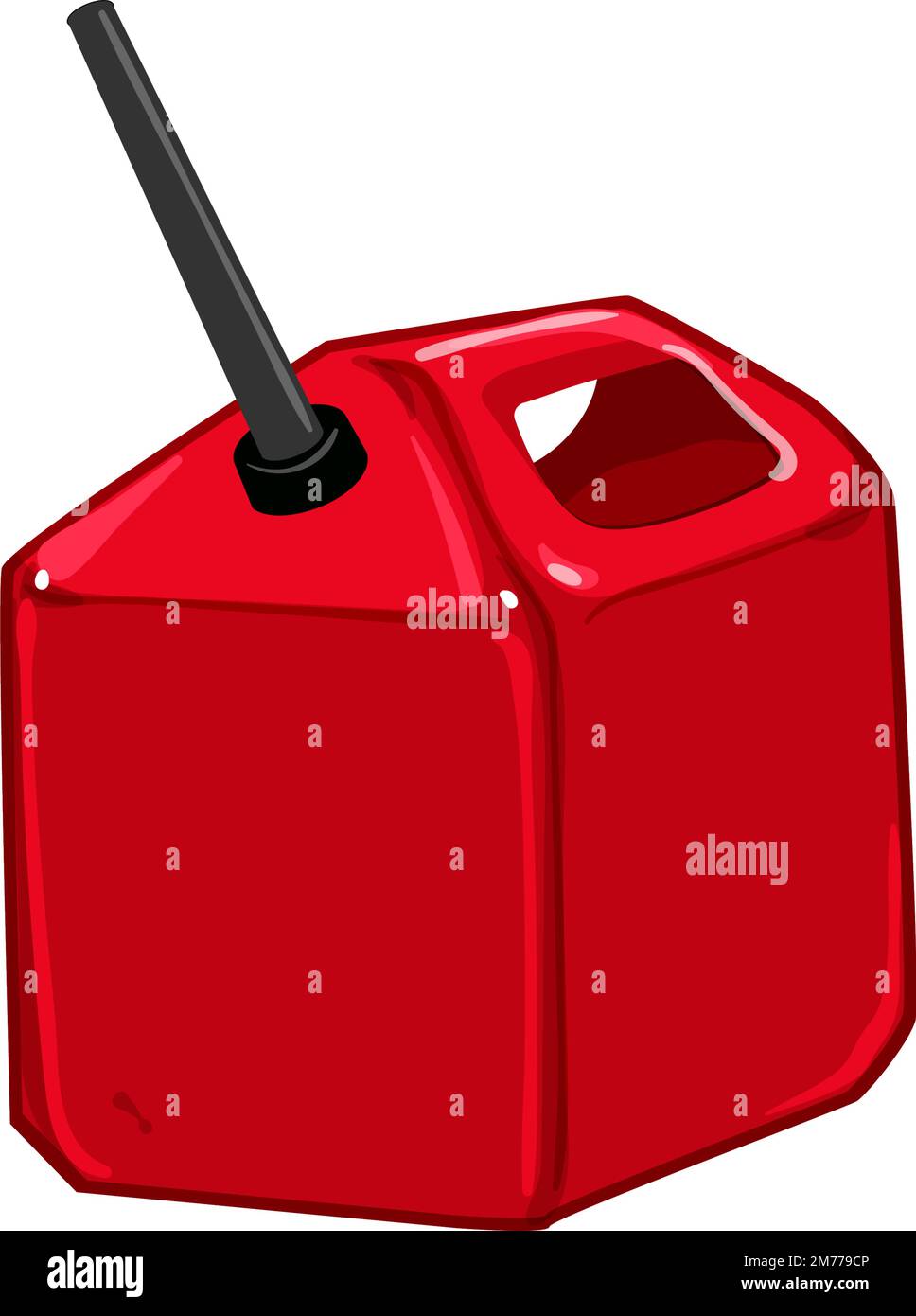 container fuel can cartoon vector illustration Stock Vector Image & Art ...