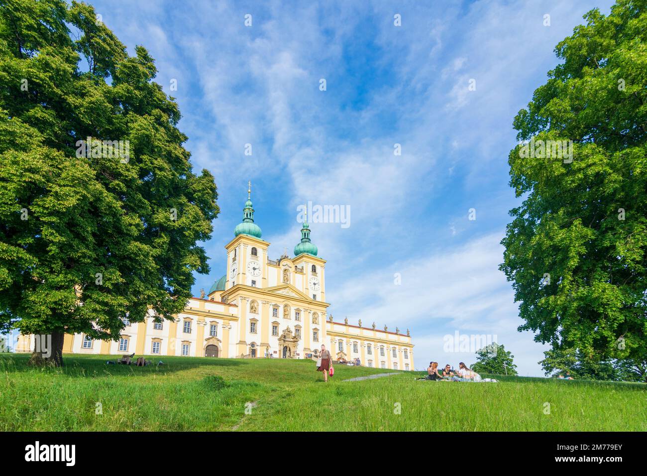 Olomouc (Olmütz): Basilica of the Visitation in Svaty Kopecek ...