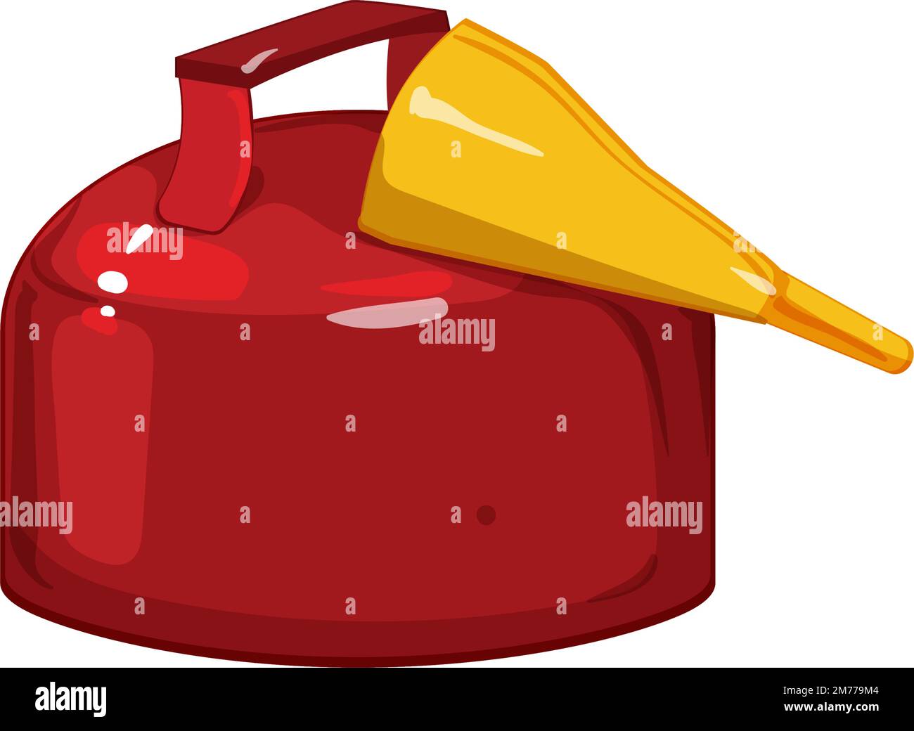 gasoline fuel can cartoon vector illustration Stock Vector Image & Art ...