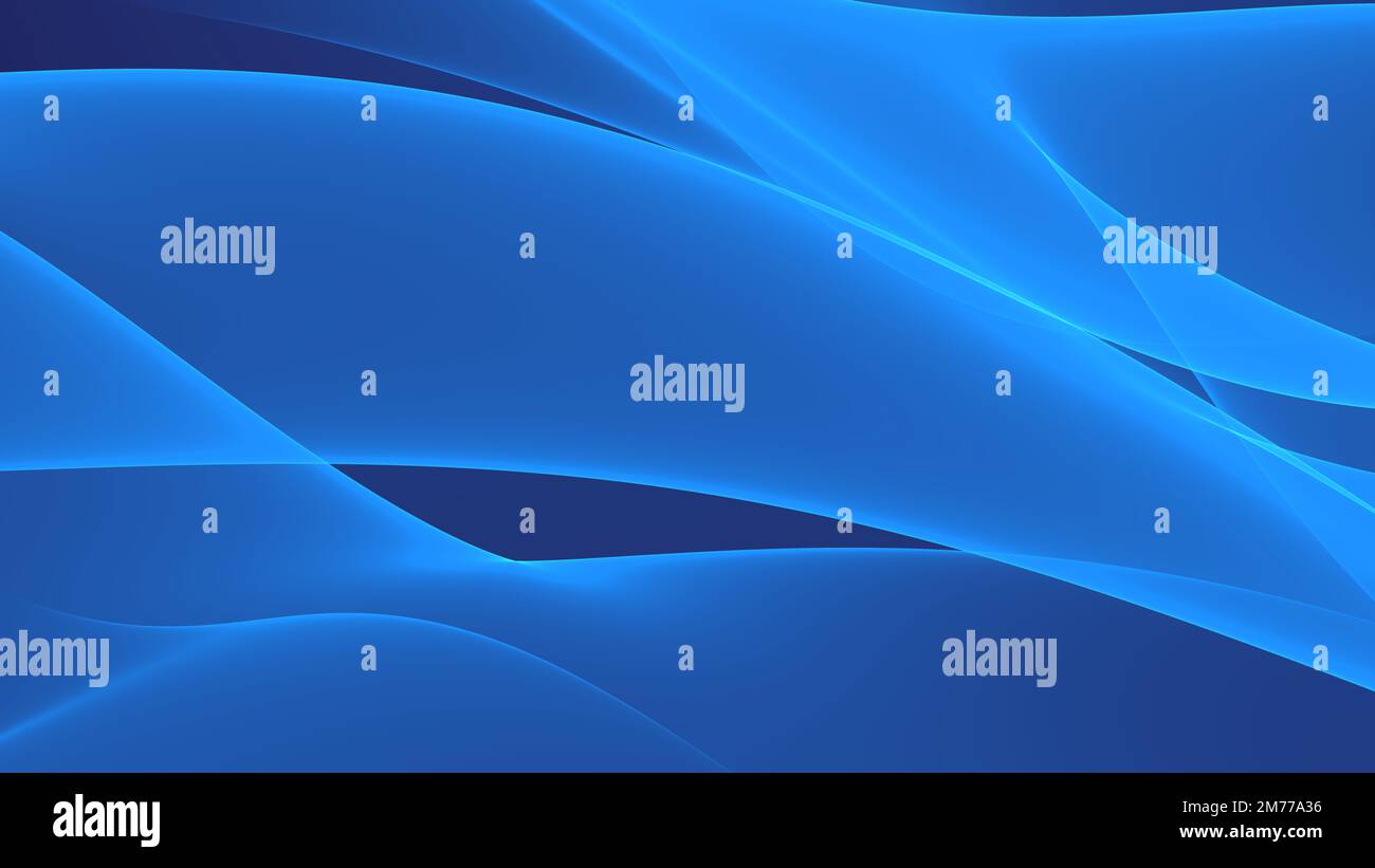 Background abstract 8K blue light blue dark blue black white waves ...