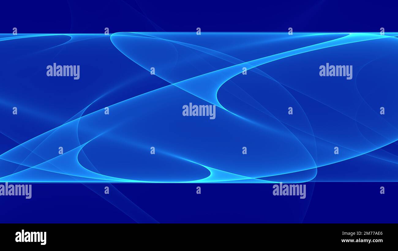 Background abstract 8K blue light blue dark blue black white waves ...