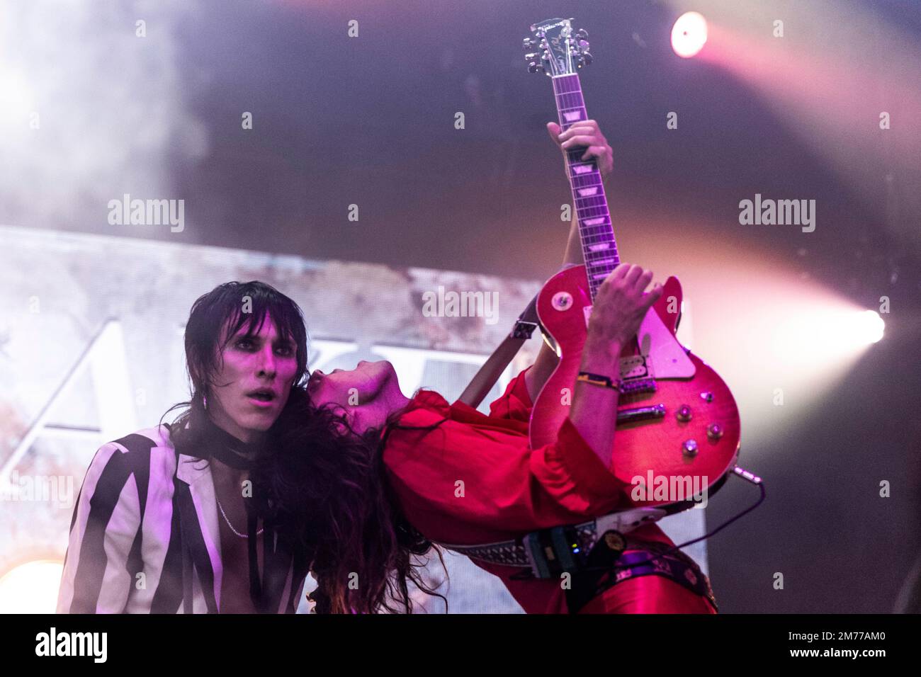 Biddinghuizen, Netherlands 21 august 2022 Palaye Royale live at ...