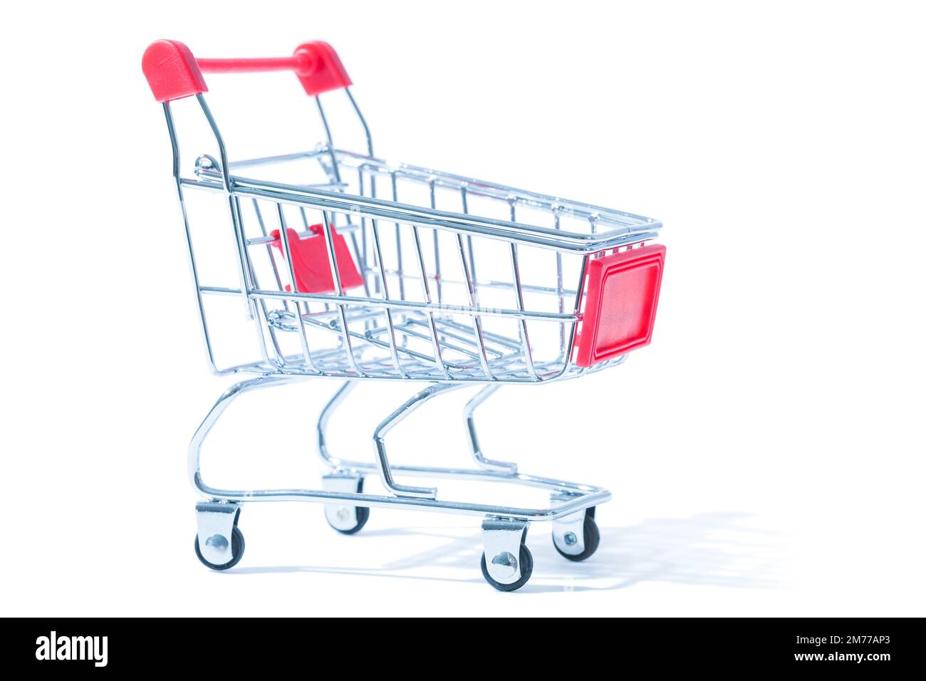 Mini trolley cart on Cut Out Stock Images & Pictures - Alamy