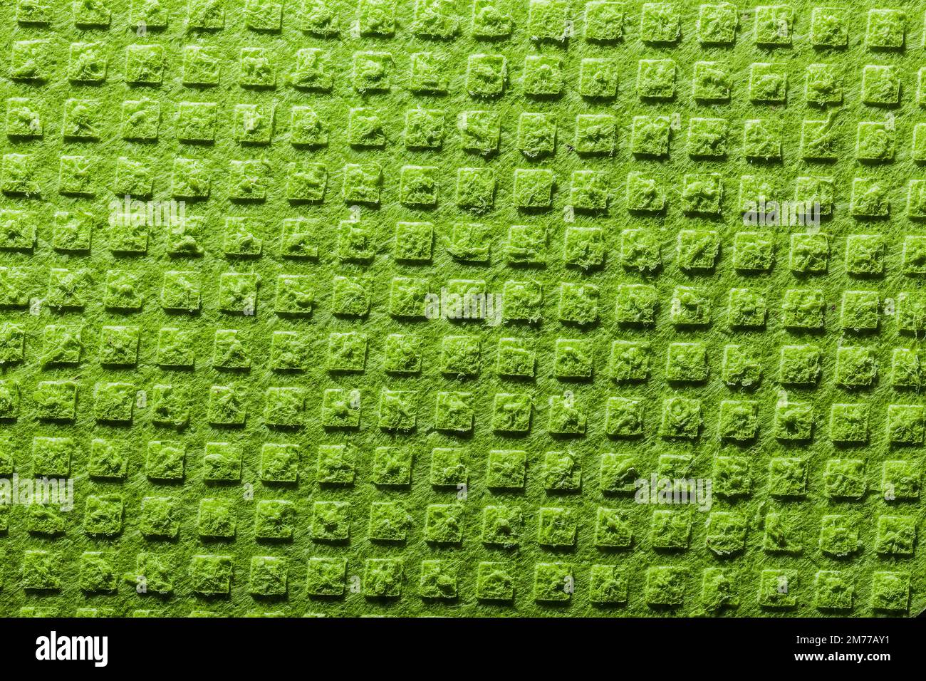 New green dishwashing cloth top view Stock Photo - Alamy