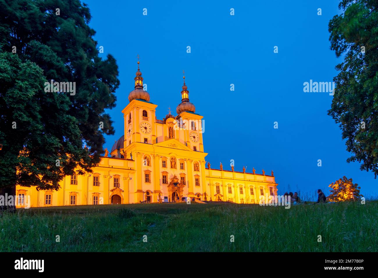Olomouc (Olmütz): Basilica of the Visitation in Svaty Kopecek ...