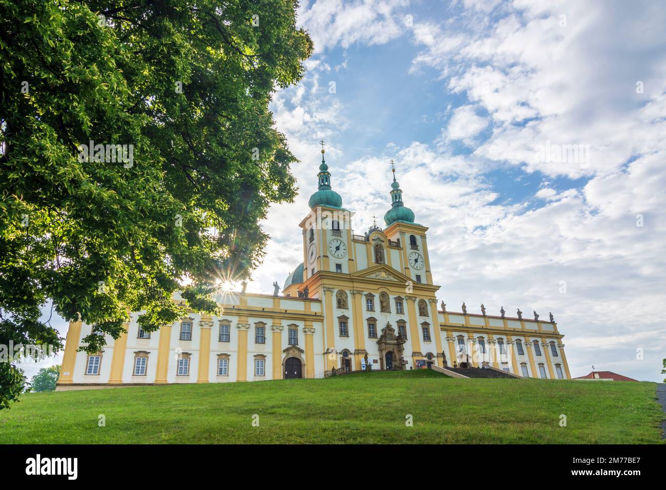 Olomouc (Olmütz): Basilica of the Visitation in Svaty Kopecek ...