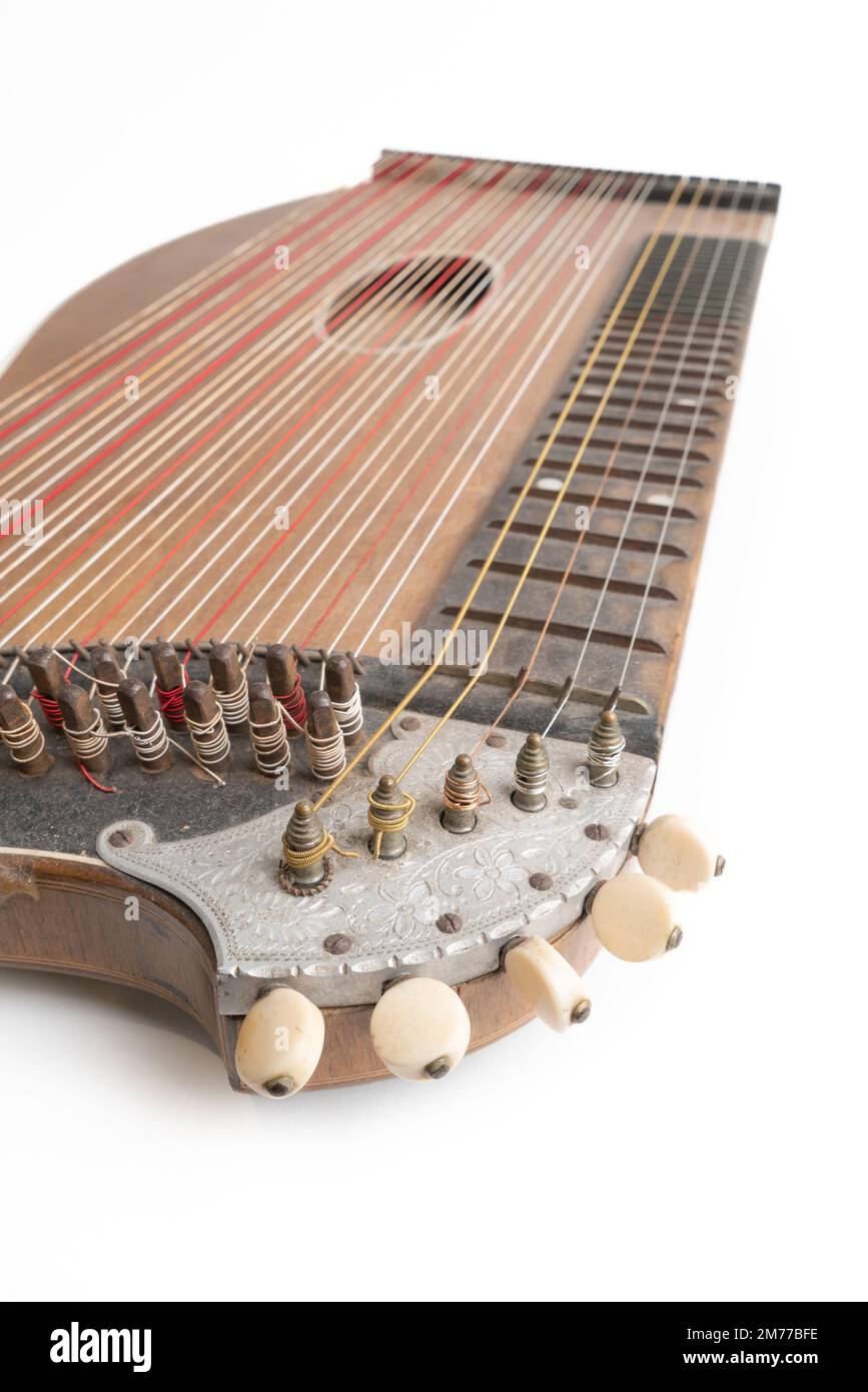 Old fashioned zither hi-res stock photography and images - Alamy