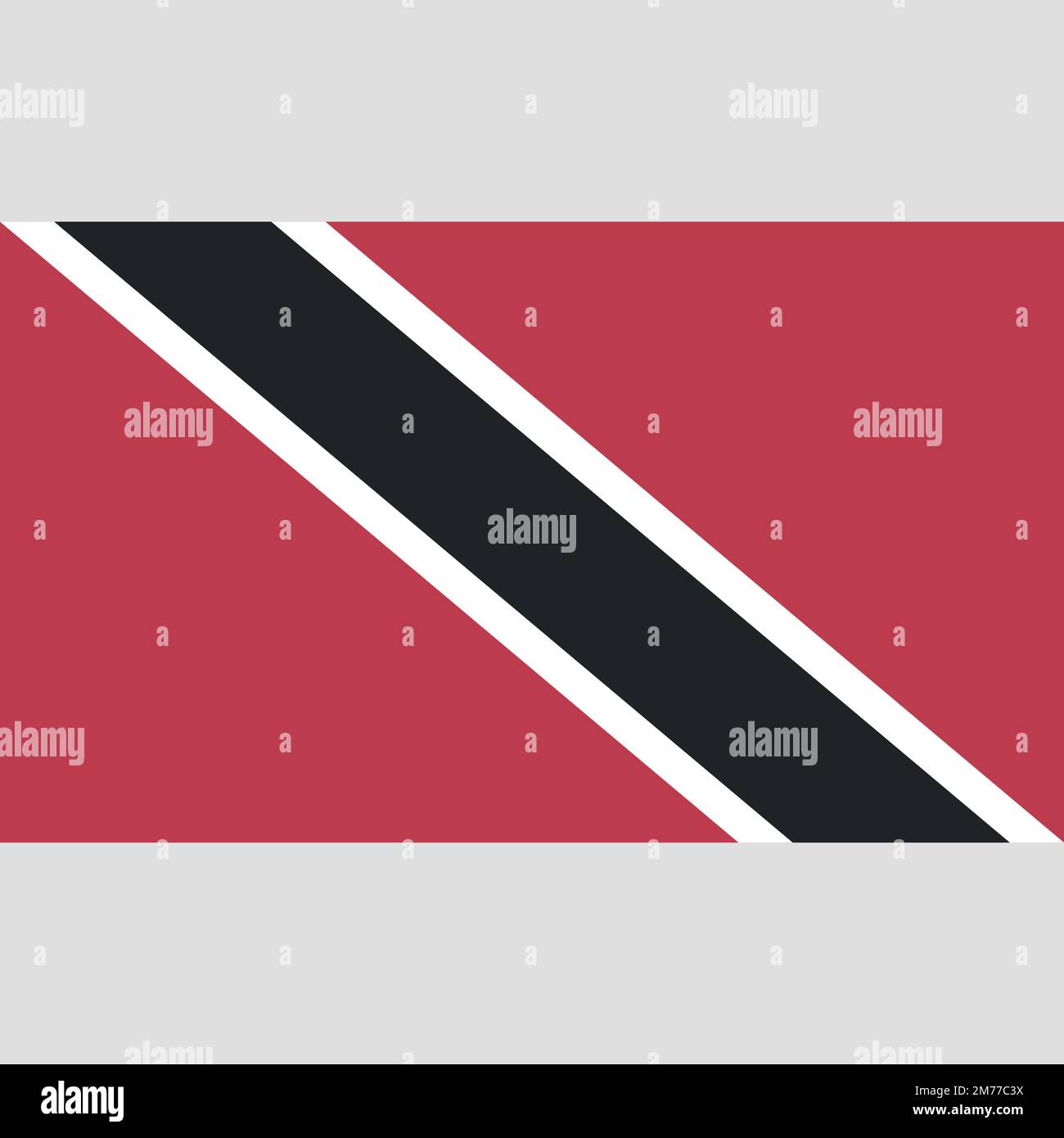 Trinidad And Tobago Flag Stock Vector Image And Art Alamy