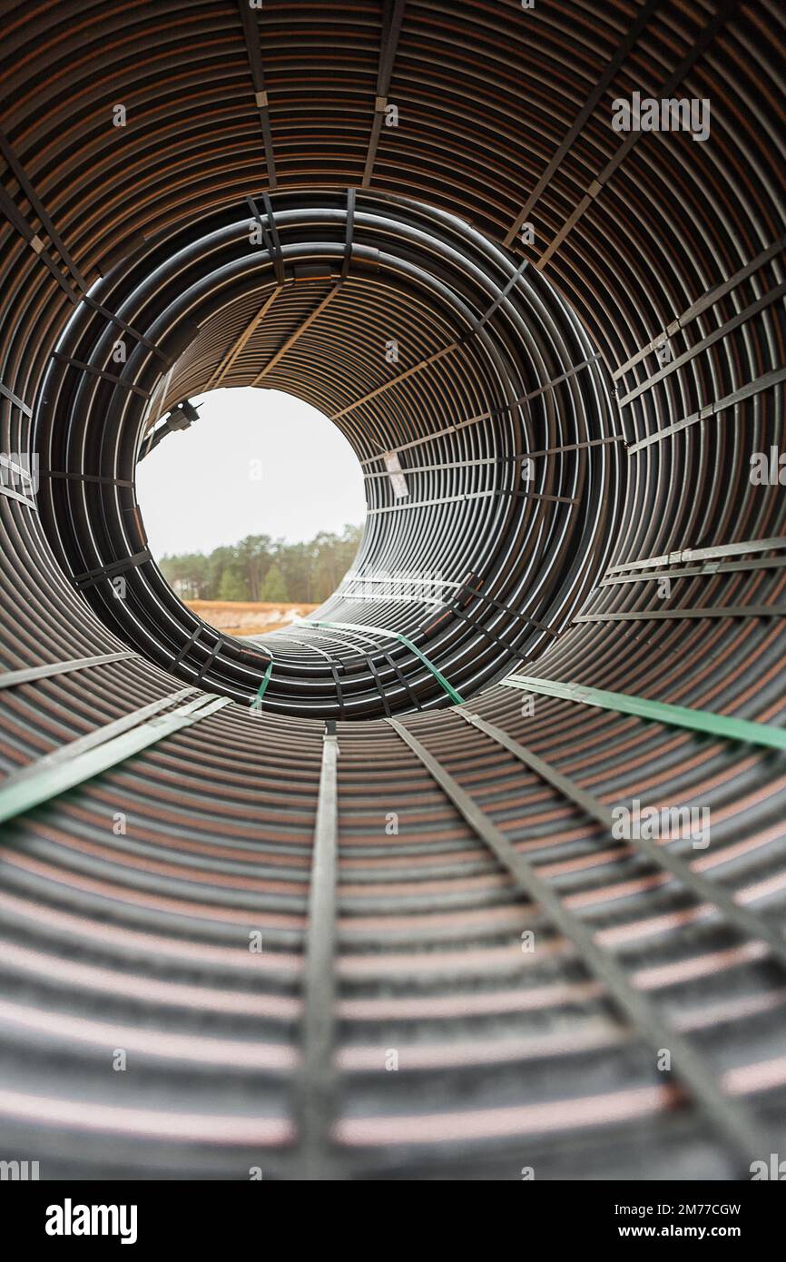 pipes rolled up Stock Photo - Alamy