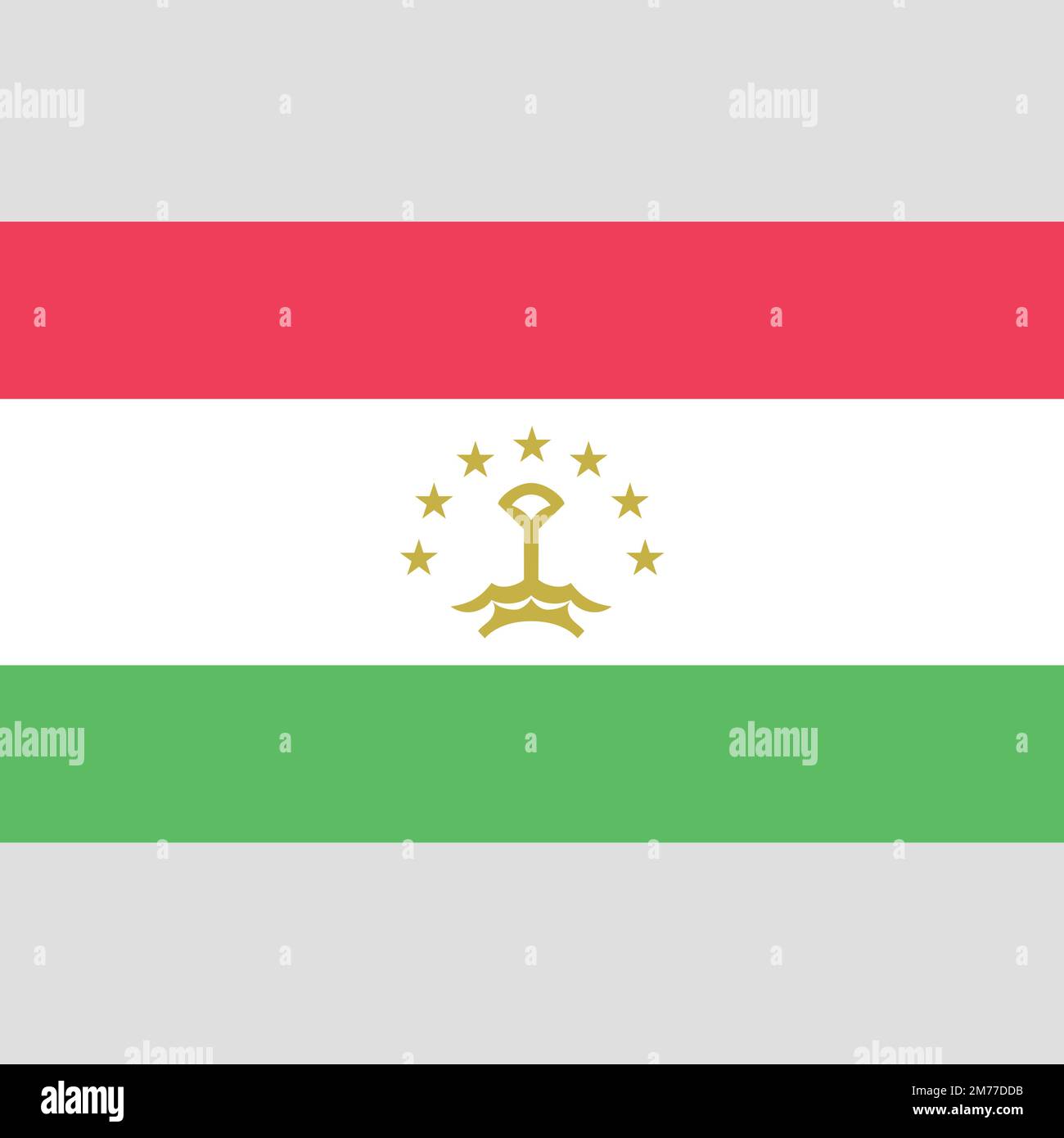 Vector Tajikistan flag, Tajikistan flag illustration, Tajikistan flag ...