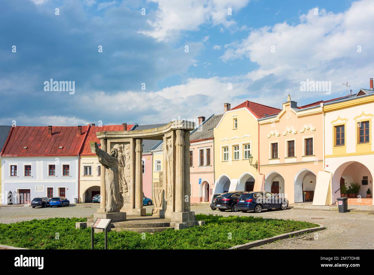 Prerov (Prerau) : Horni namesti (Upper Square) in , Olomoucky, Olomouc ...