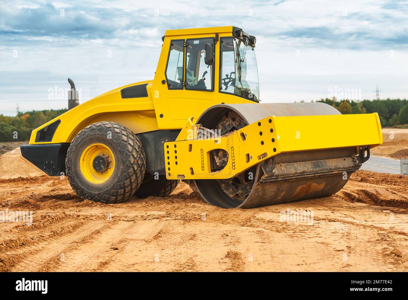 Sand compactor hi-res stock photography and images - Alamy
