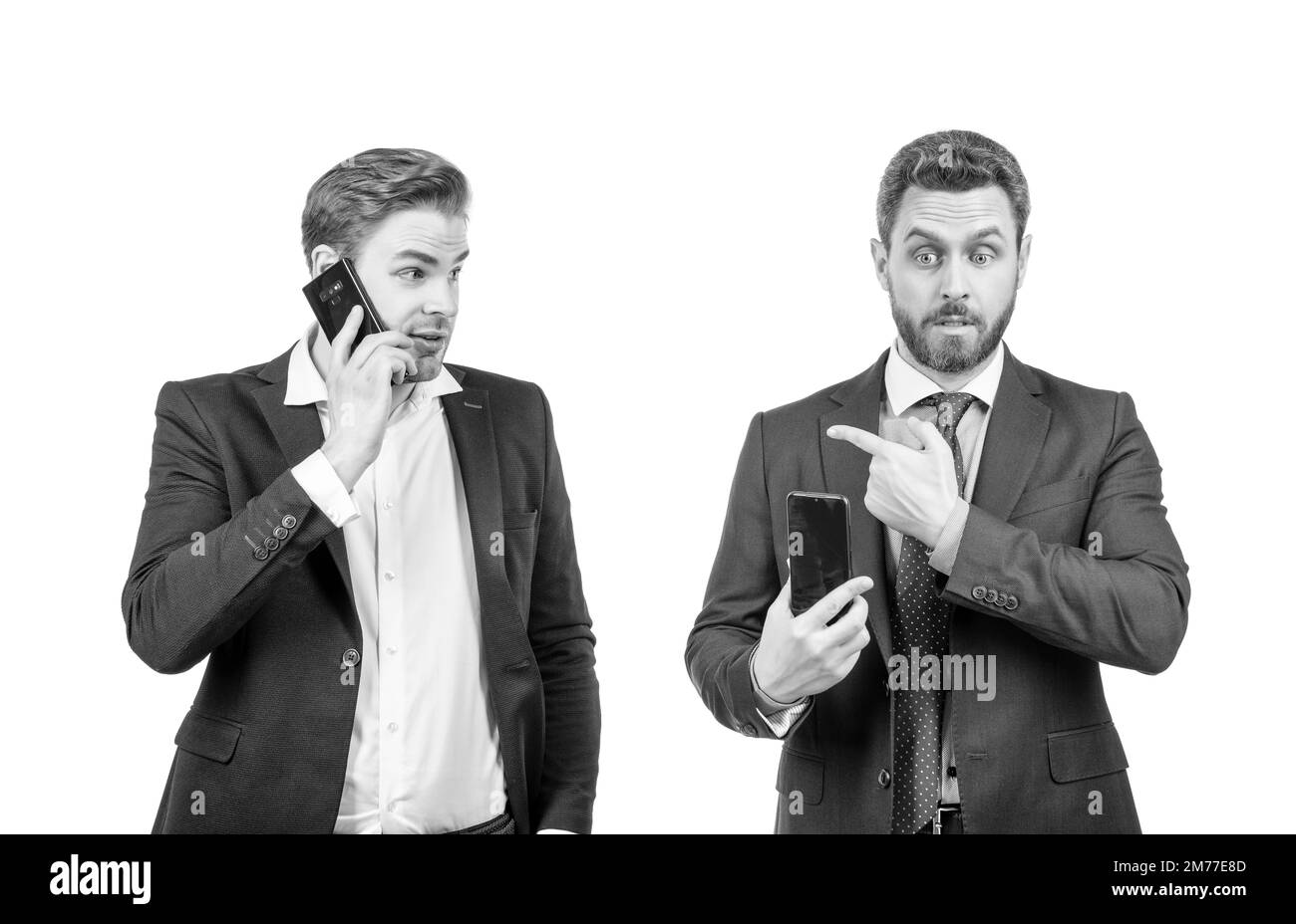 Guy discuss Black and White Stock Photos & Images - Alamy