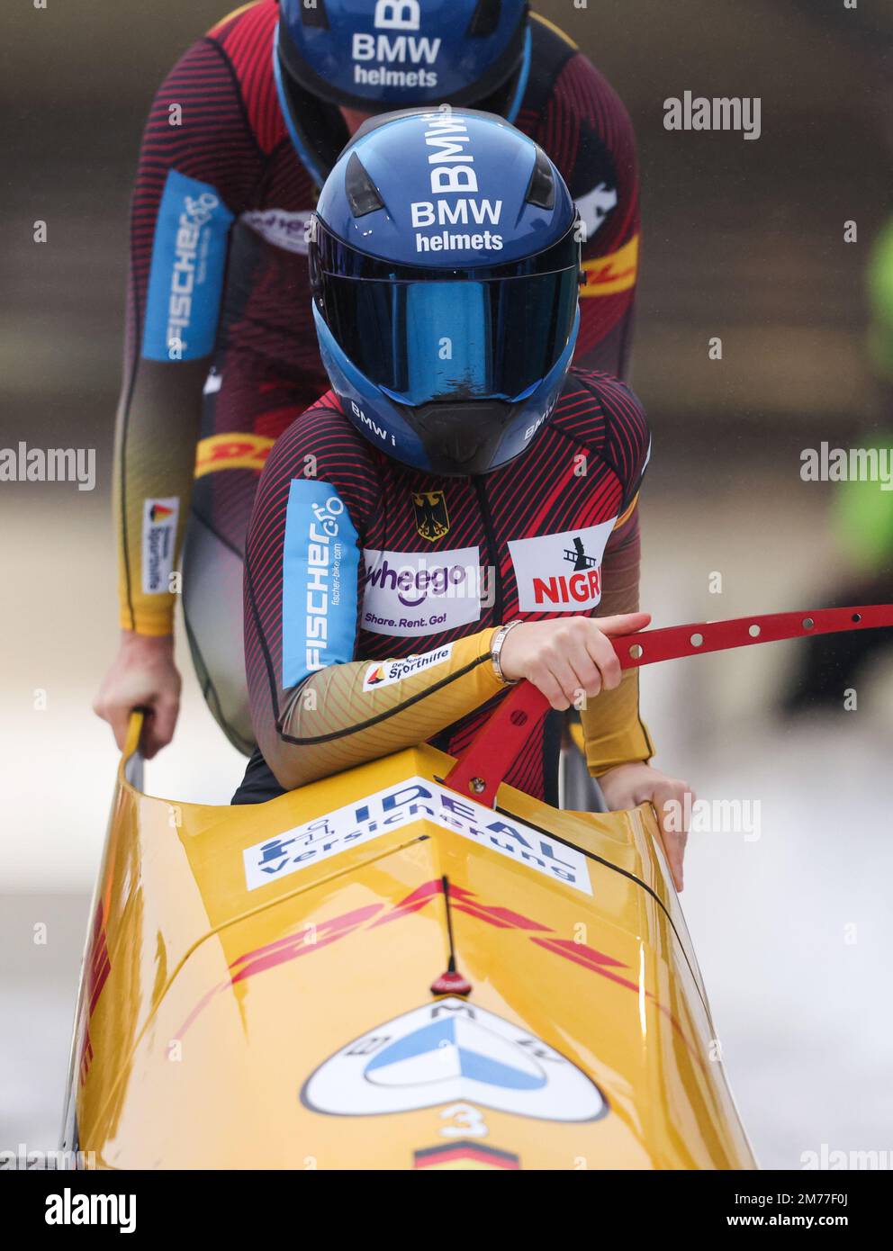 Winterberg, Germany. 08th Jan, 2023. Bobsleigh: World Cup, two-man ...
