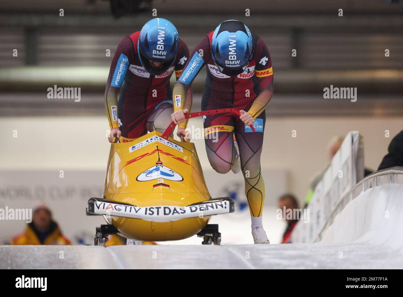 Winterberg, Germany. 08th Jan, 2023. Bobsleigh: World Cup, two-man ...