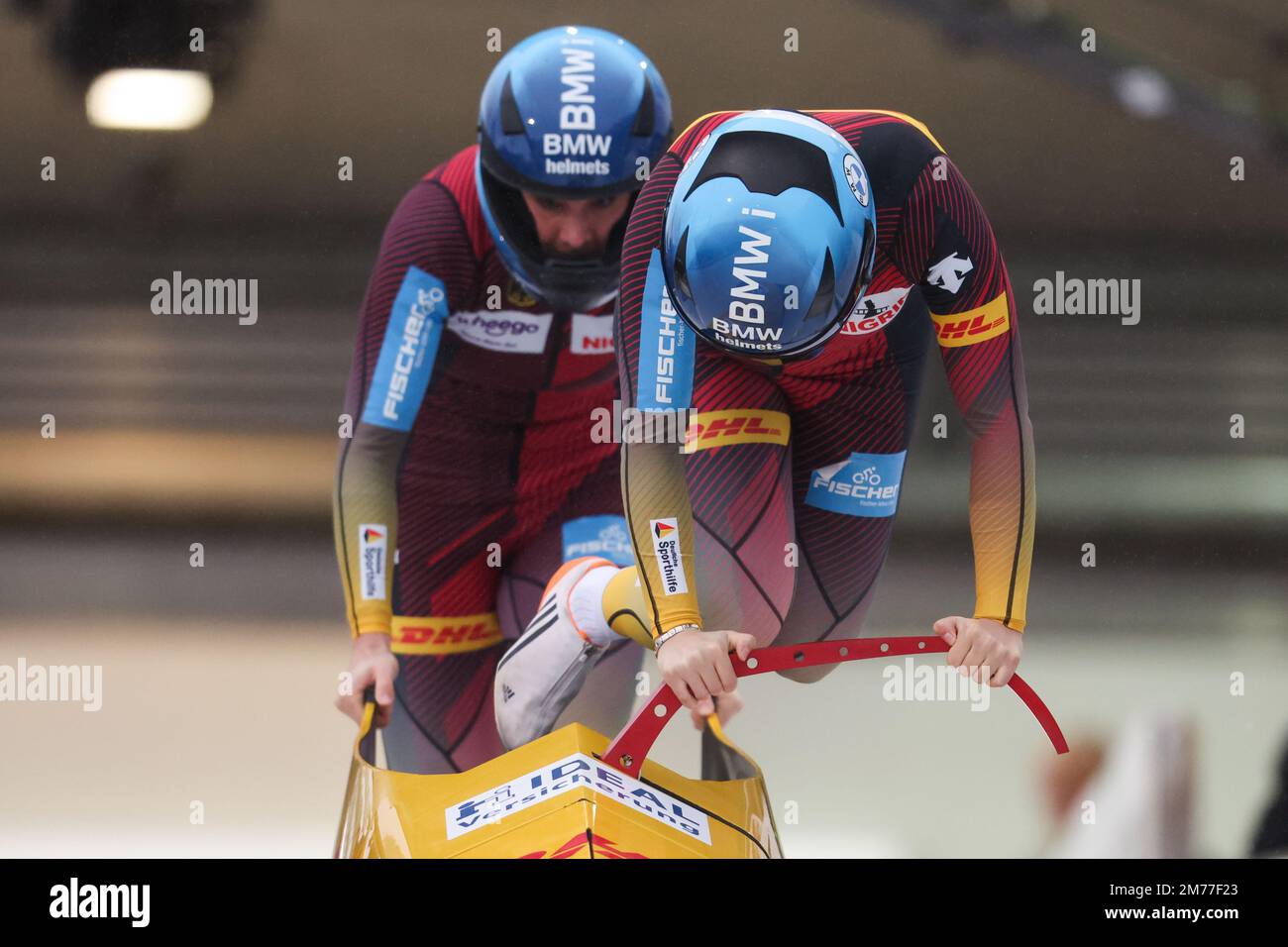 Winterberg, Germany. 08th Jan, 2023. Bobsleigh: World Cup, two-man ...