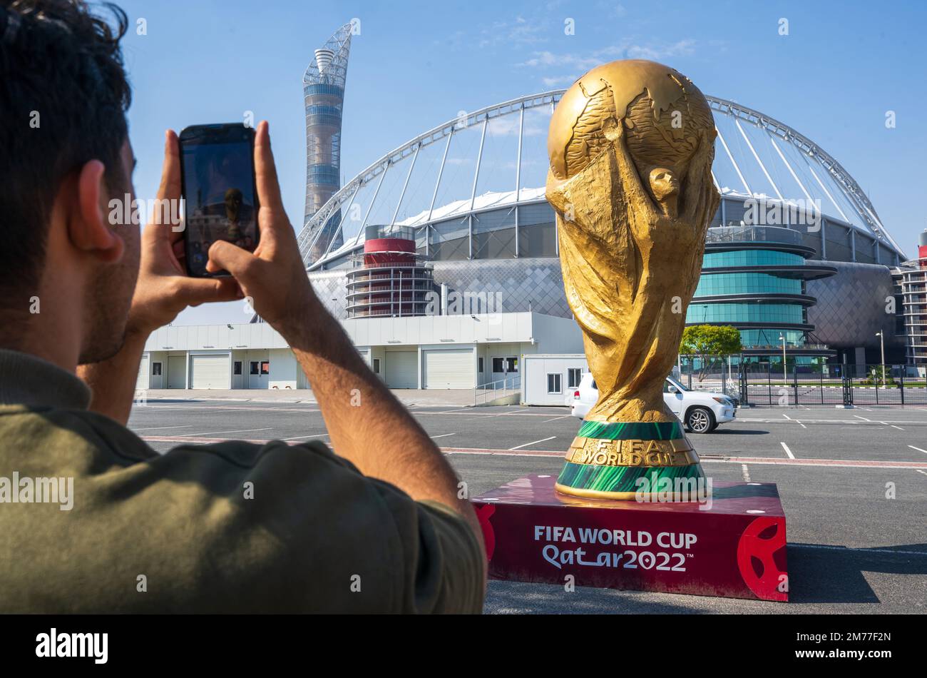 Fifa world cup trophy 2023 hi-res stock photography and images - Alamy
