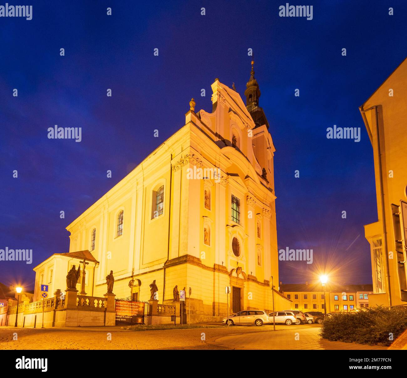 Kromeriz (Kremsier) : Church of the Assumption of the Virgin Mary ...