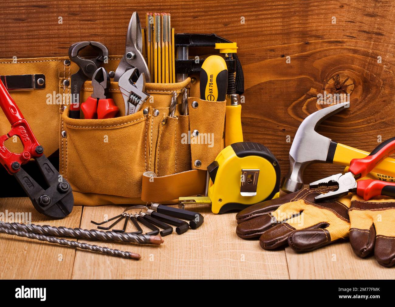 set of working tools Stock Photo - Alamy