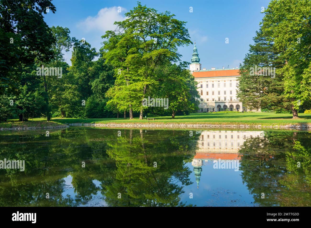 Kromeriz (Kremsier) : Kromeriz Castle park in , Zlinsky, Zlin Region ...