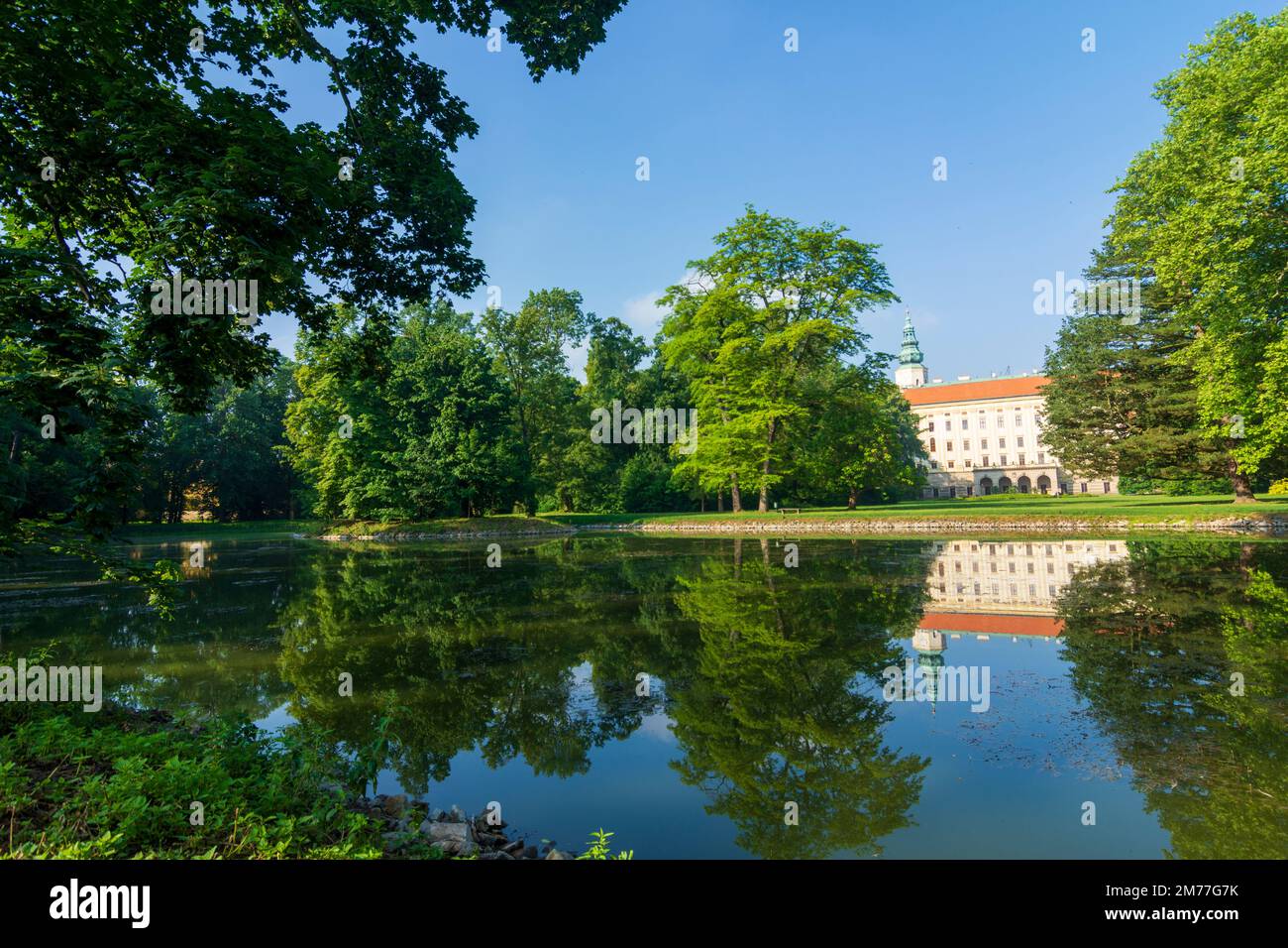 Kromeriz (Kremsier) : Kromeriz Castle park in , Zlinsky, Zlin Region ...