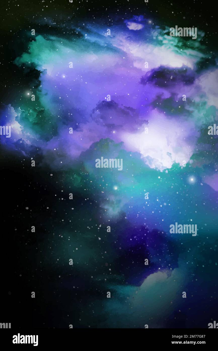 Colorful abstract universe textured background vector Stock Vector ...