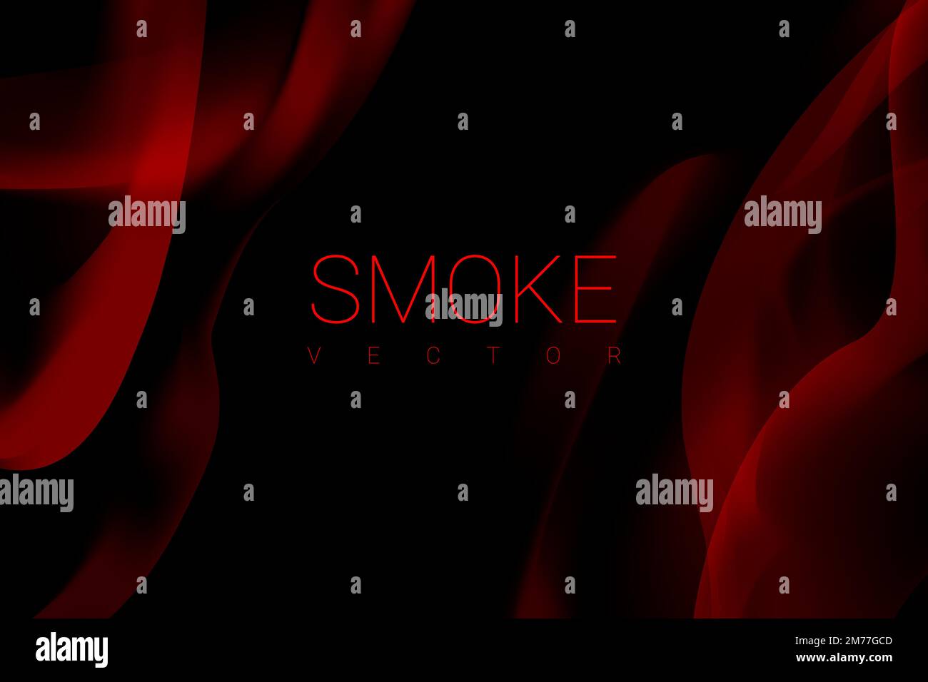Red smoke abstract background vector Stock Vector Image & Art - Alamy
