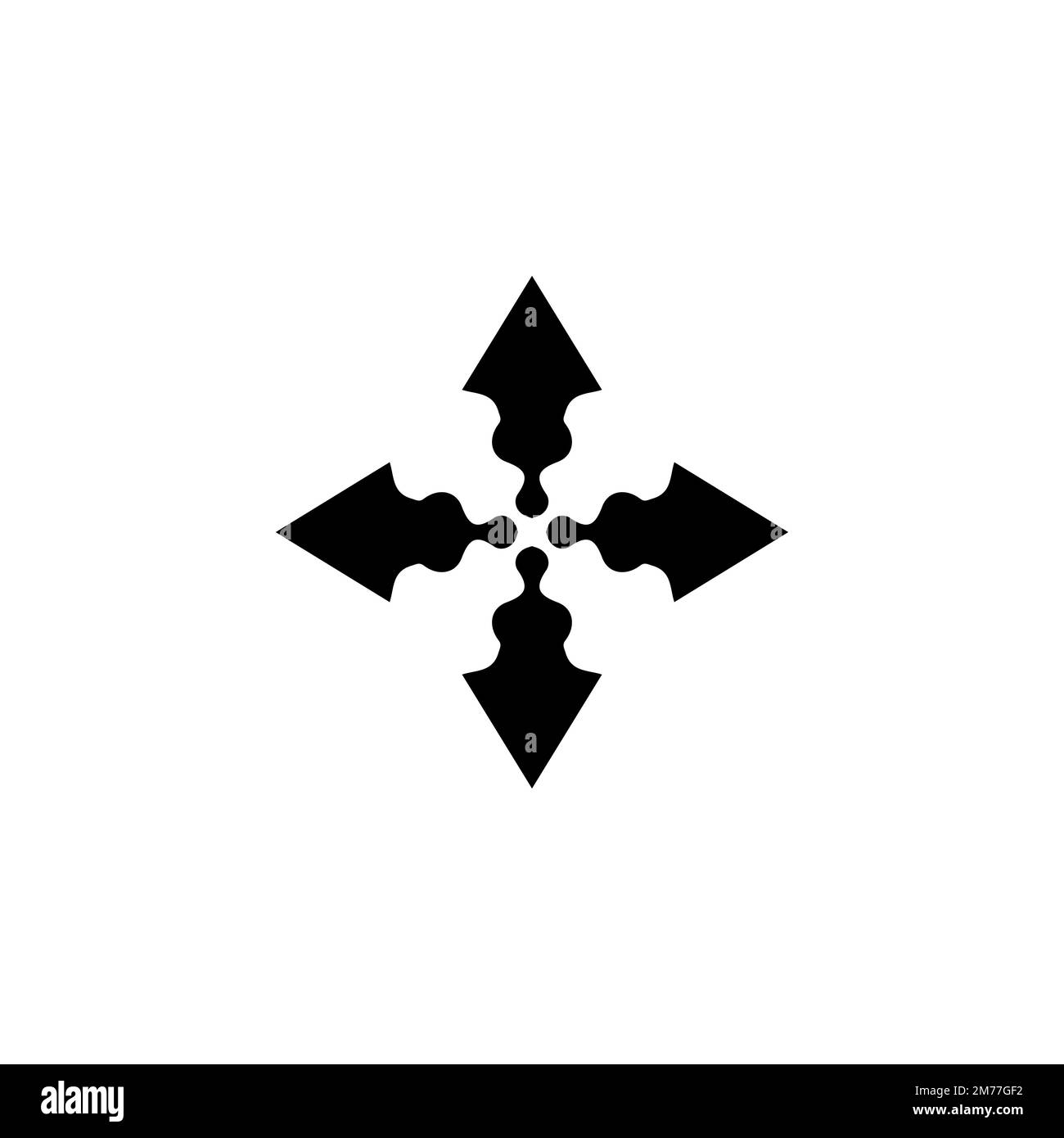 Compass icon. Simple style travel agency big sale poster background ...