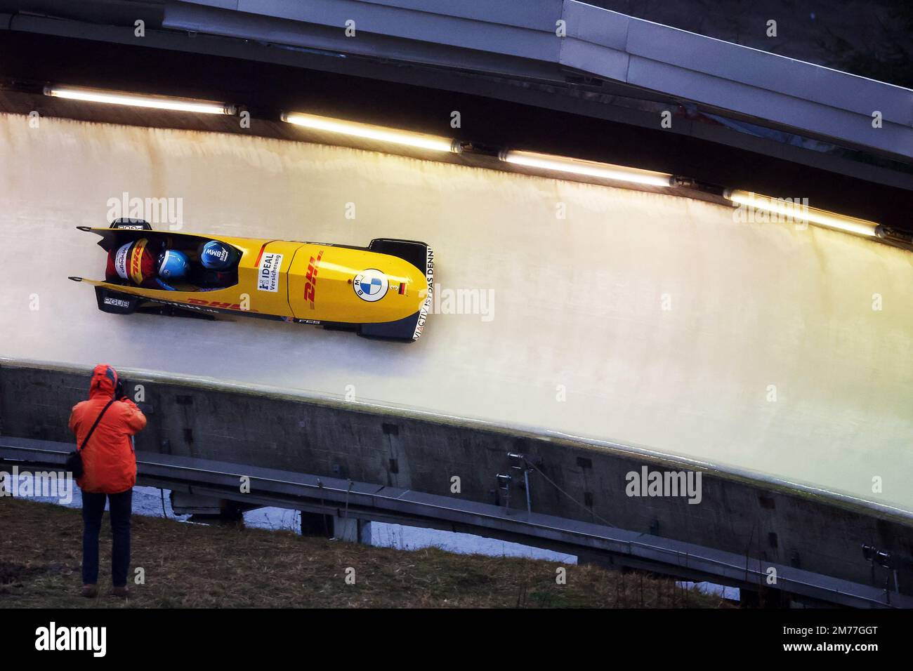Winterberg, Germany. 08th Jan, 2023. Bobsleigh: World Cup, two-man ...