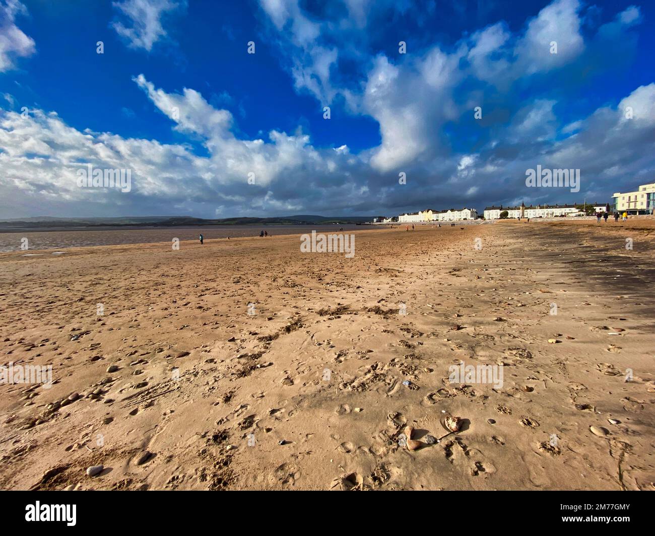 Sandy bay beach exmouth devon hi-res stock photography and images - Alamy