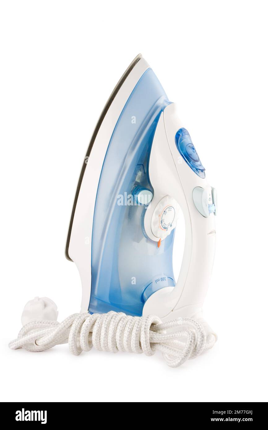 The iron on a white background is isolated Stock Photo - Alamy