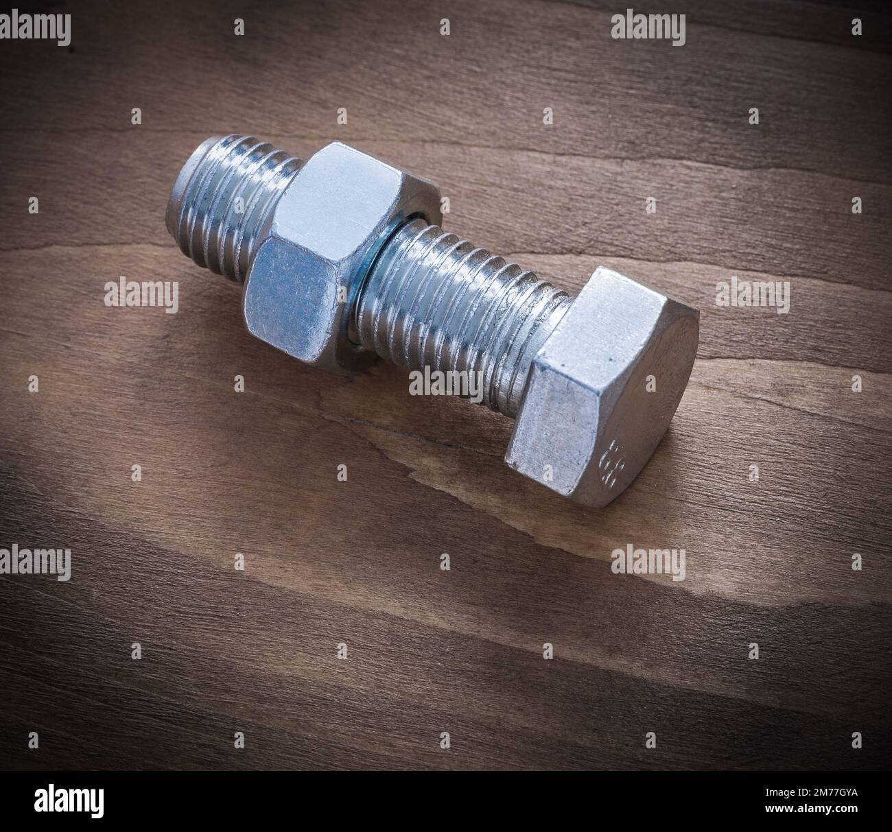 Threaded screwbolt construction nut hi-res stock photography and images ...